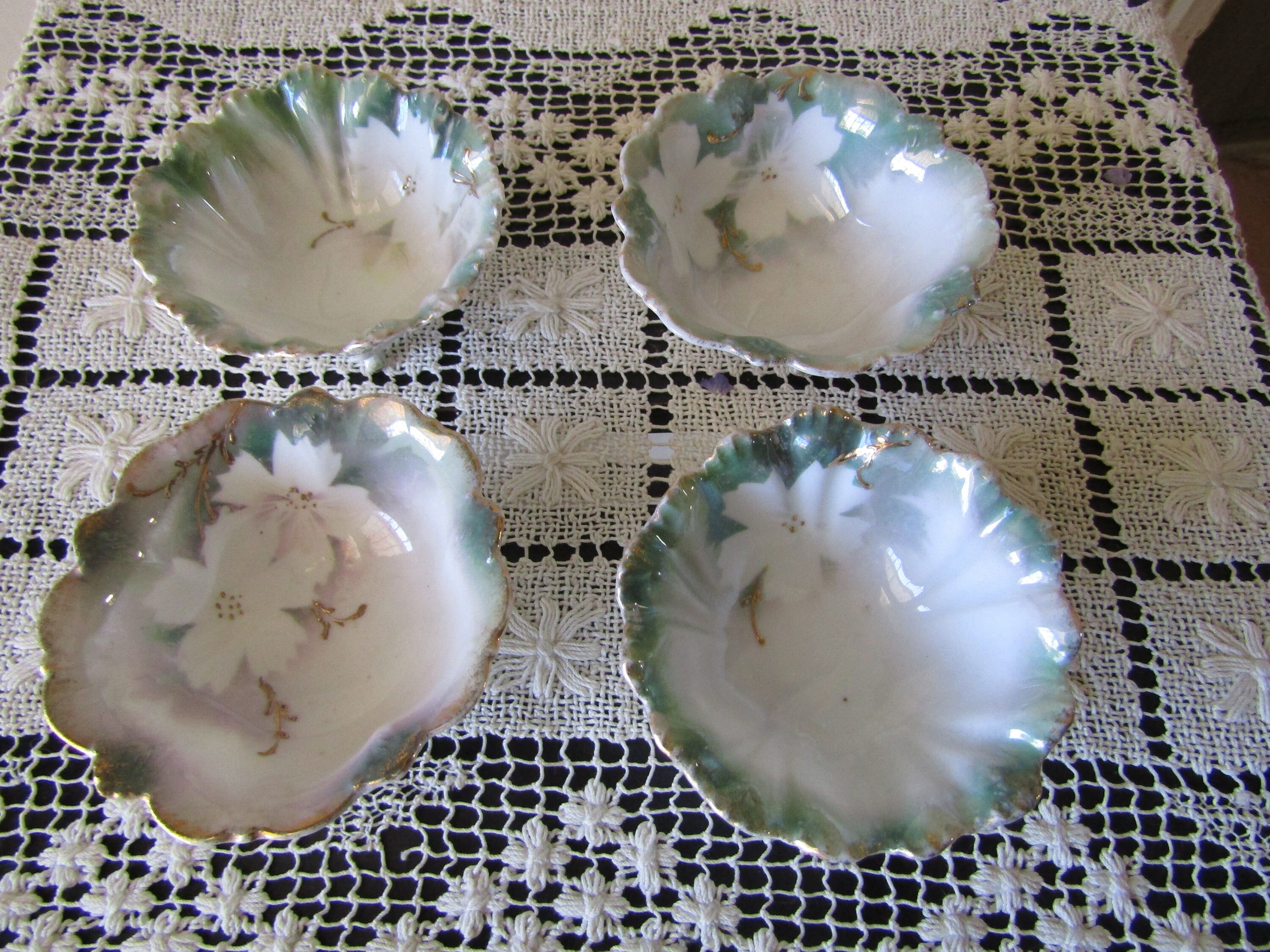 Prussian Porcelain Salt Dishes Antique Salts Vintage - Etsy