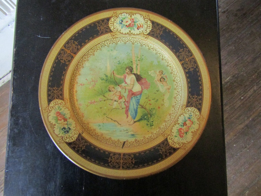 Vienna Art Plate 1905, Victorian Beer Serving Tray, Bar Collectibles - Etsy