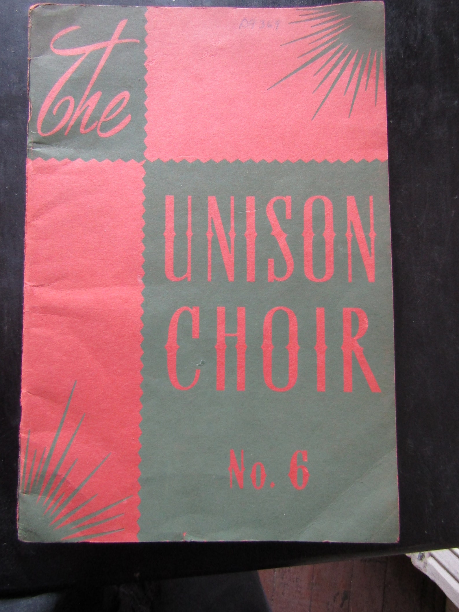 Unison Choir Sheet Music Book - Etsy