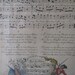 1700's Sheet Music Framed, Antique Hand-colored Sheet Music, Vintage ...