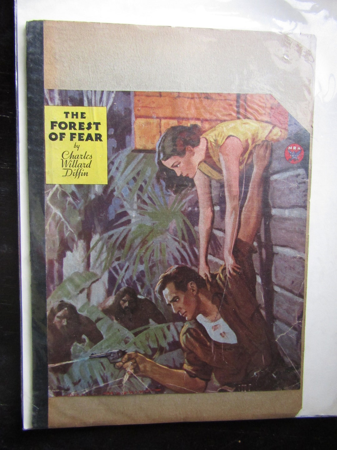 Pulp Fiction, the Forest of Fear, Charles Willard Diffin - Etsy