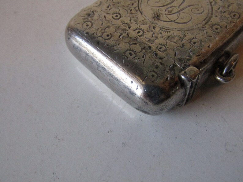 Sterling Silver Match Safe | Etsy