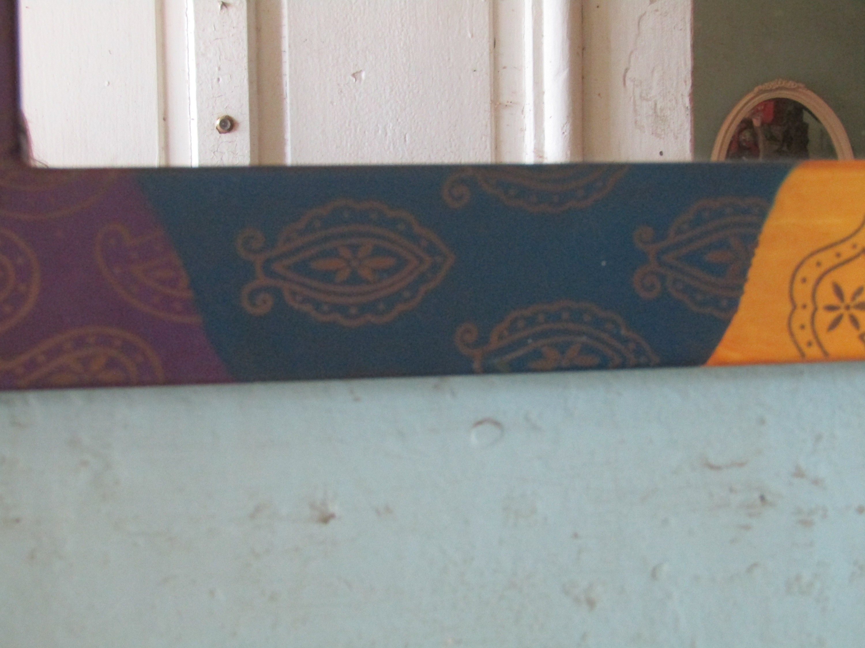 Hippie Mirror Pier One Imports Mirror Indian Mirror Tin - Etsy