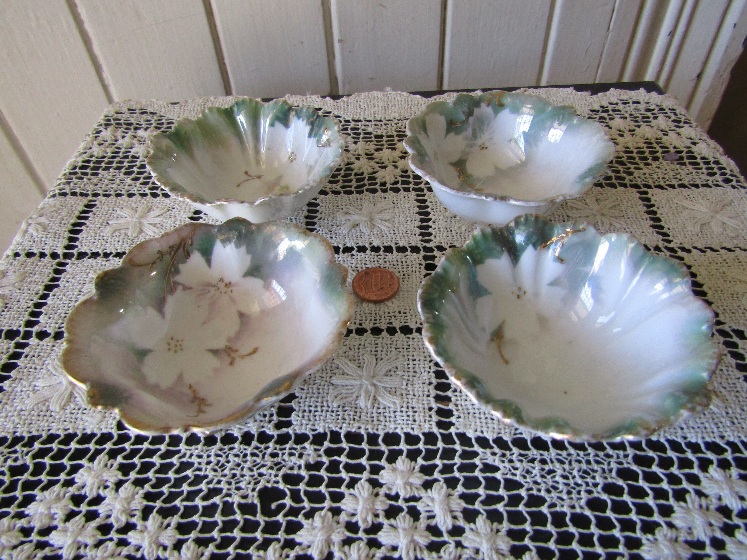 Prussian Porcelain Salt Dishes Antique Salts Vintage - Etsy