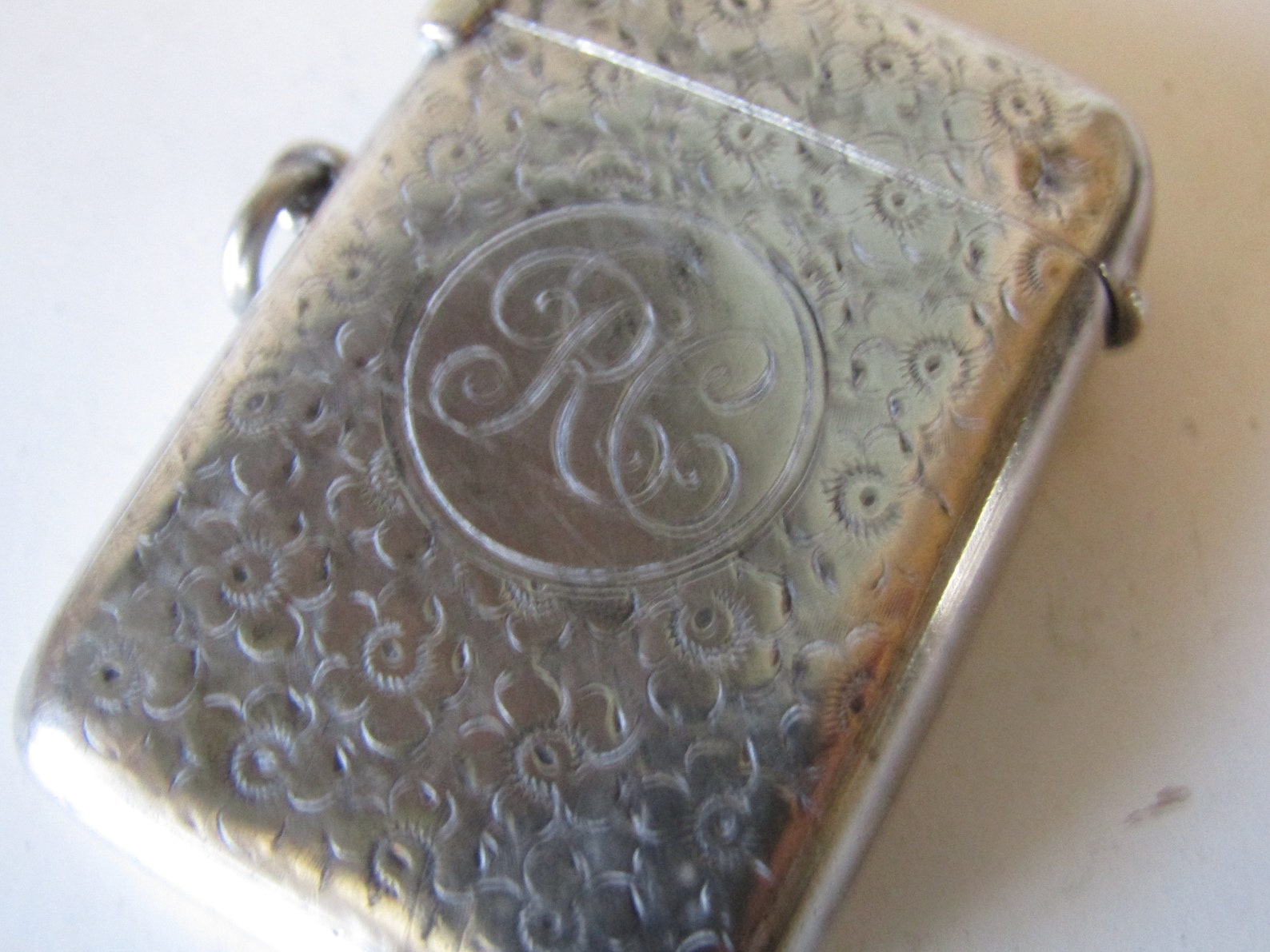 Sterling Silver Match Safe | Etsy