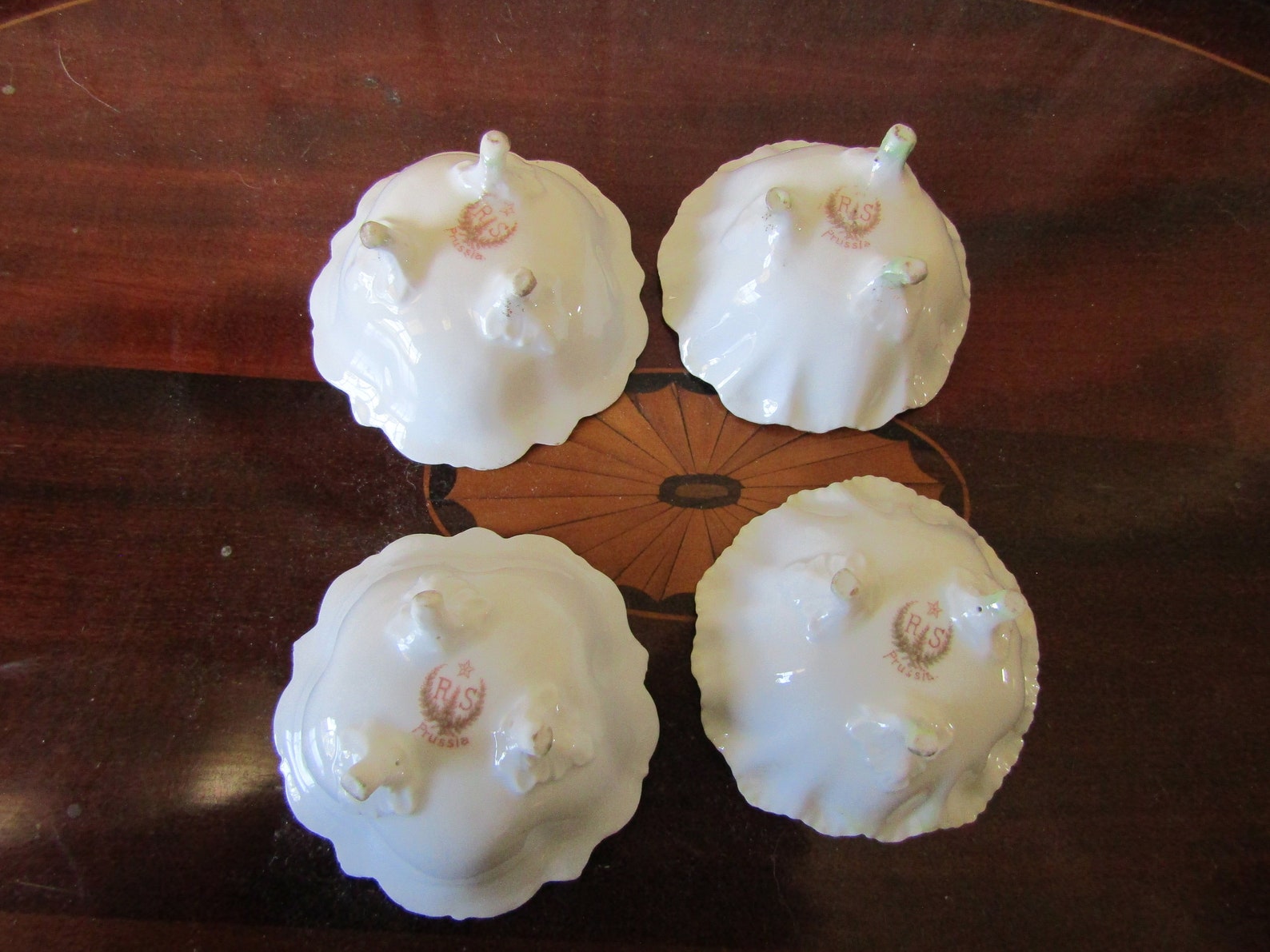 Prussian Porcelain Salt Dishes Antique Salts Vintage - Etsy