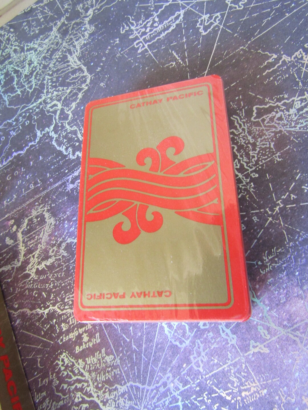 Cathay Pacific Cards, Vintage Advertising Deck of Cards, Airline Cards ...