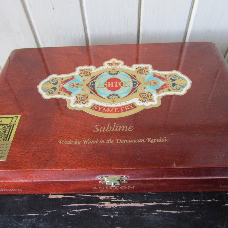 Wooden Cigar Box - Etsy