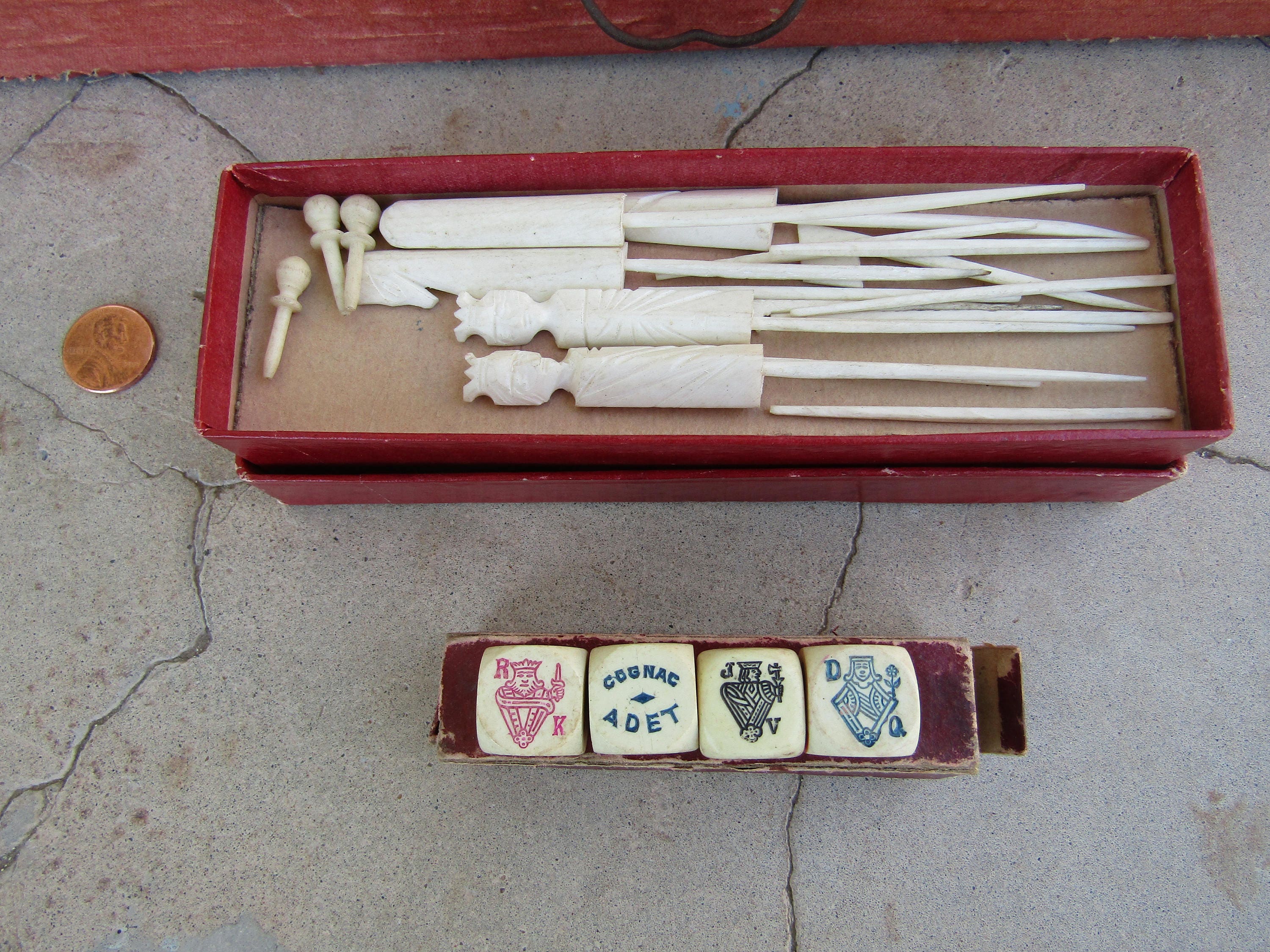 30% OFF Antique Game Box | Etsy