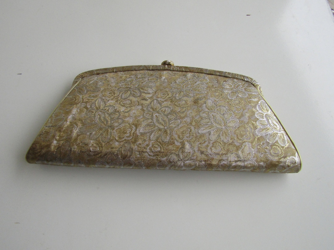 Gold Brocade Purse - Etsy
