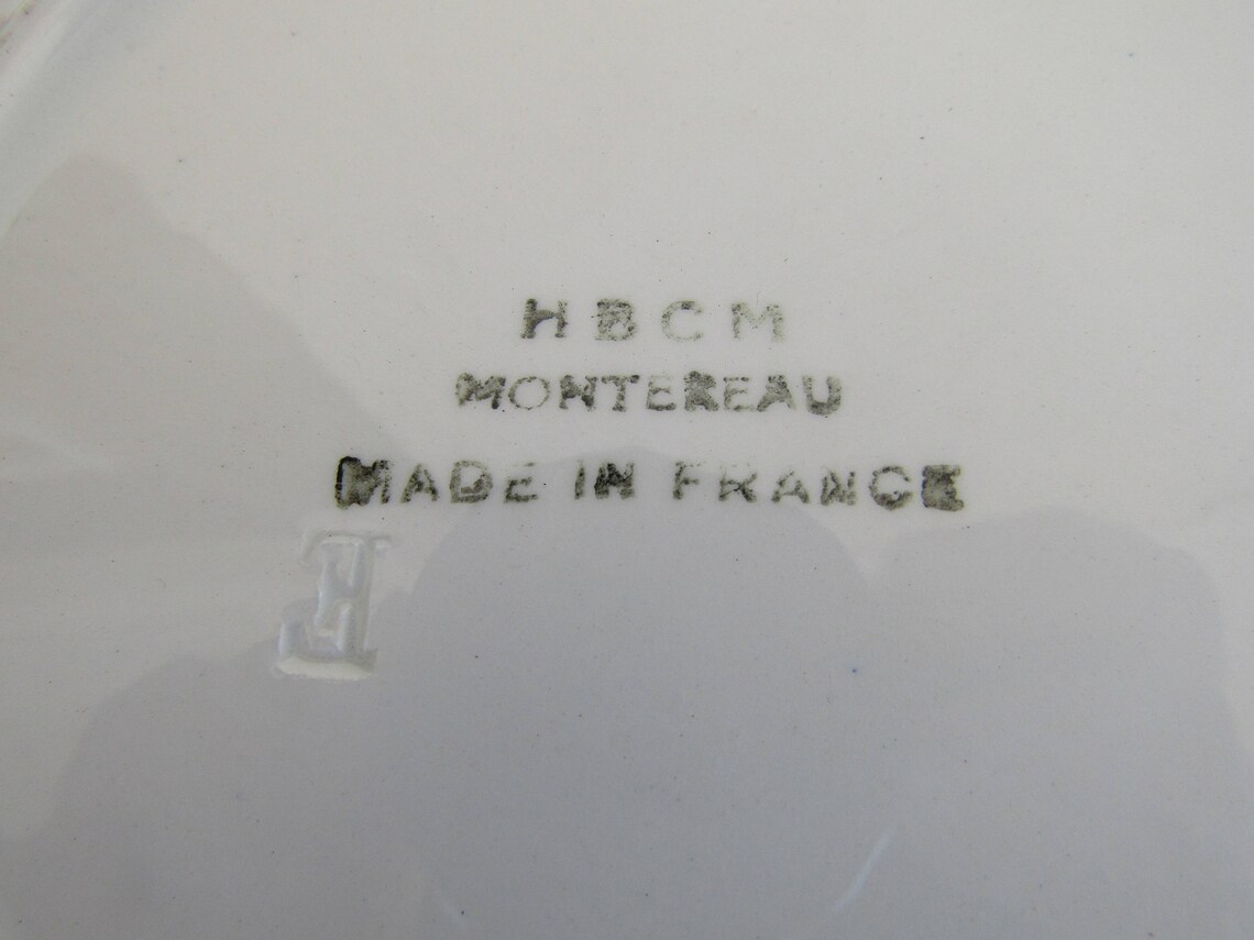 French Art Plate - Etsy