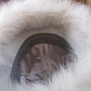 White Fox Fur Hat - Etsy