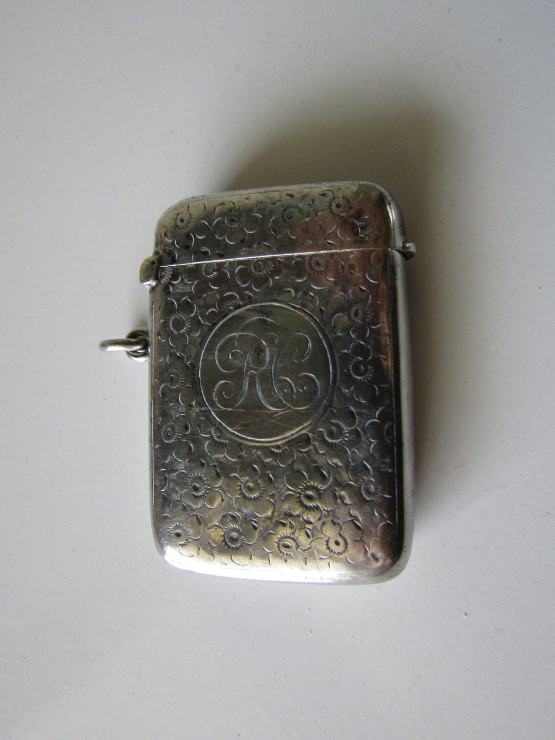 Sterling Silver Match Safe | Etsy