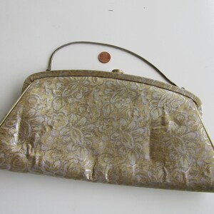 Gold Brocade Purse - Etsy