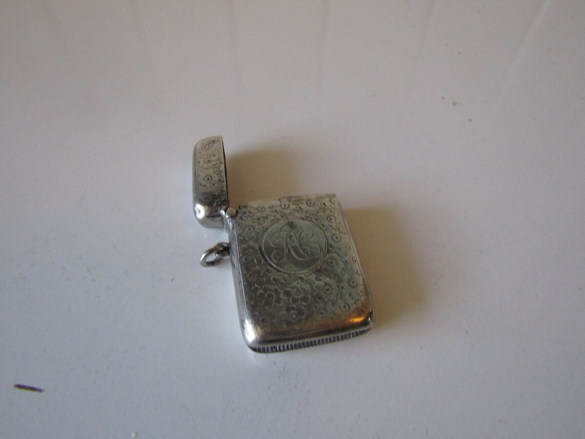 Sterling Silver Match Safe | Etsy