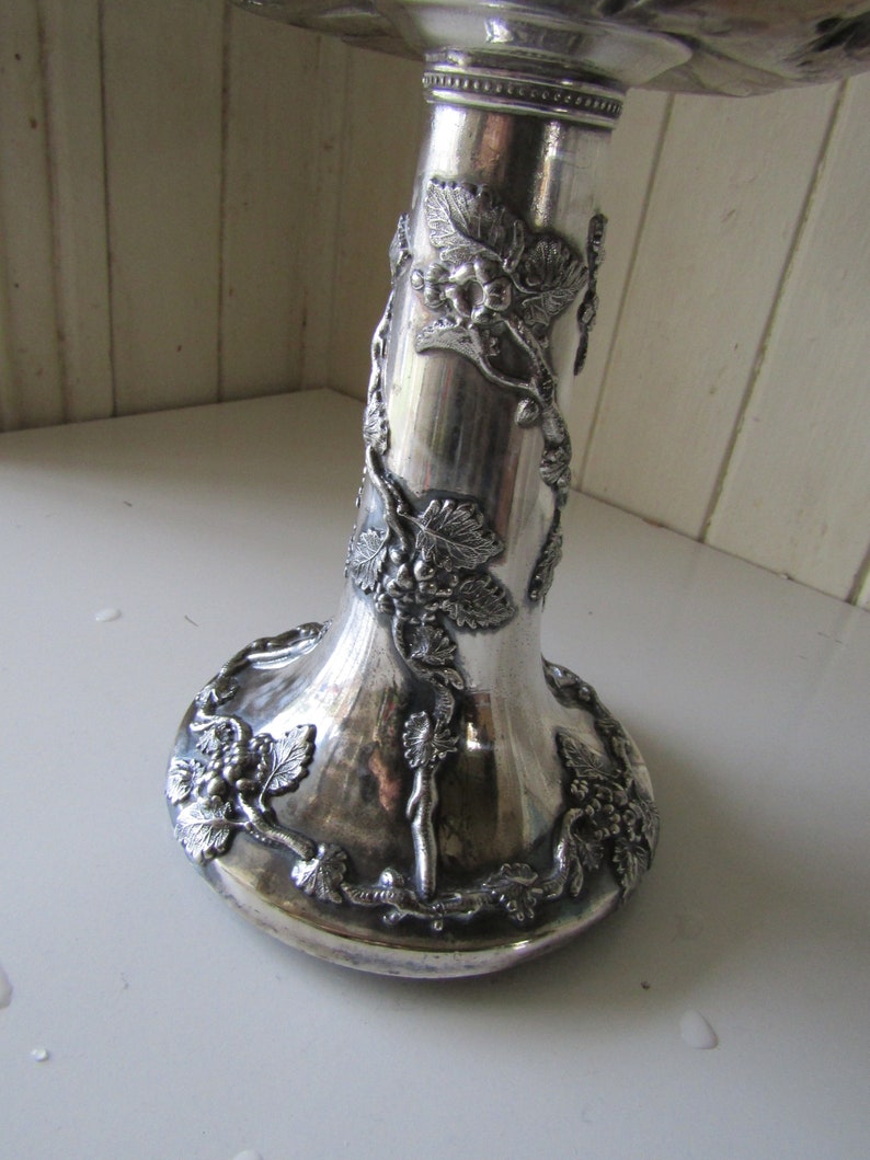 Repousse Pedestal Compote - Etsy