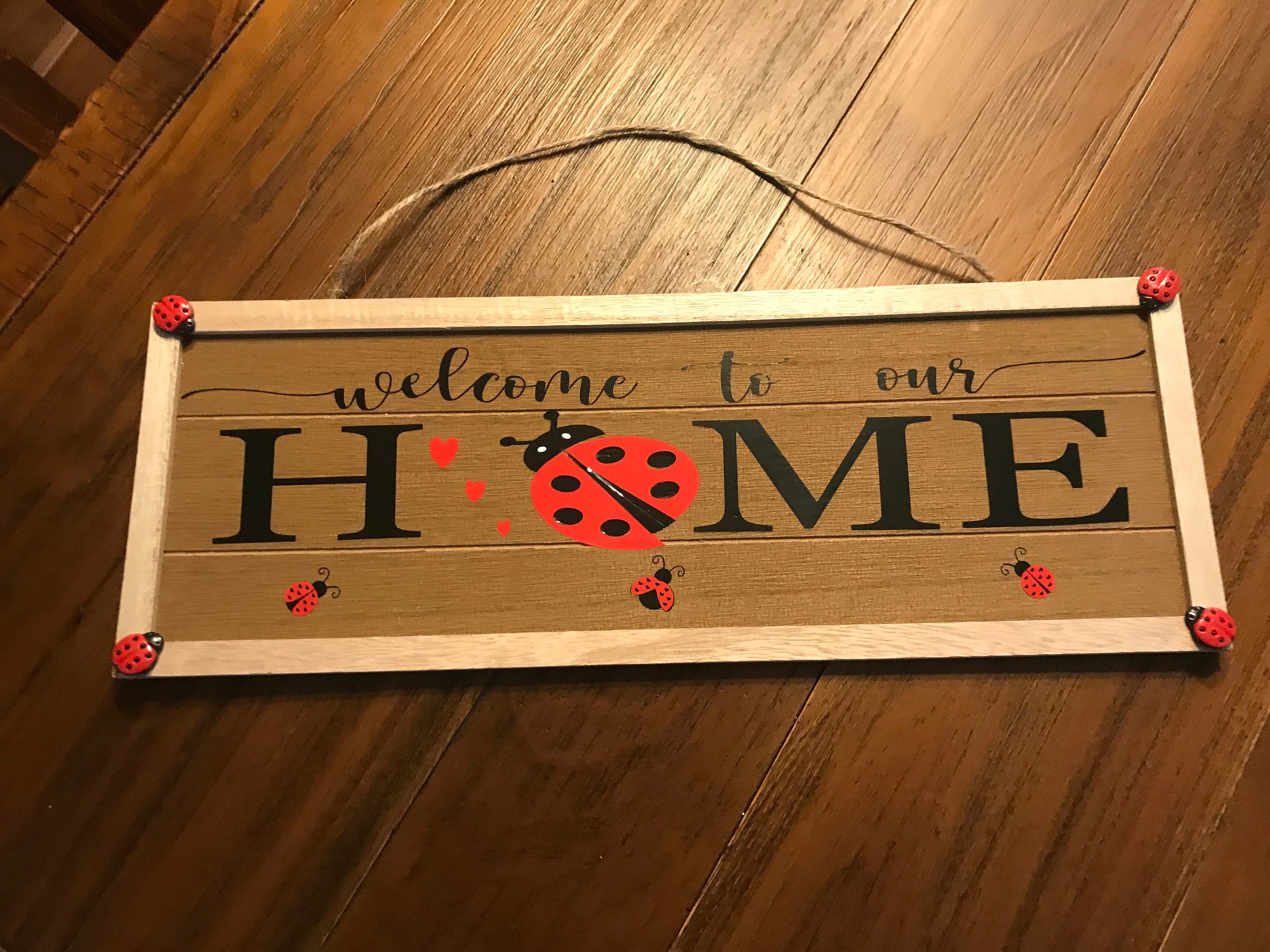 Ladybug Sign - Etsy
