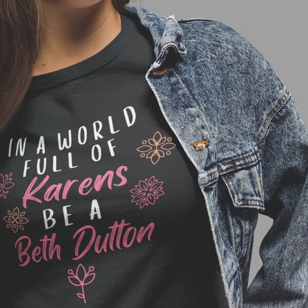 Beth Dutton Shirts - Etsy