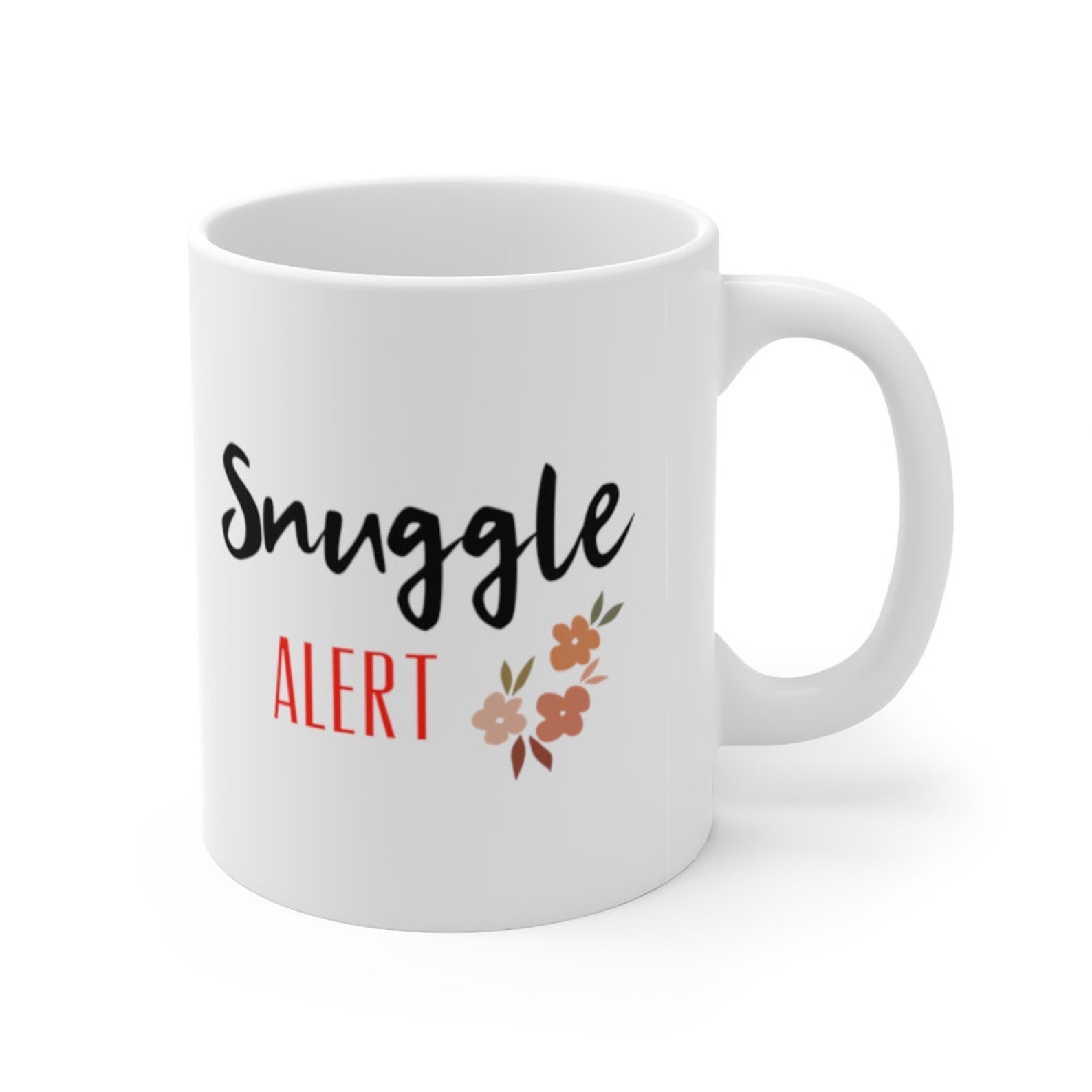 Snuggle Alert Coffee Mug Valentines Day Mug Lovers Coffee - Etsy UK