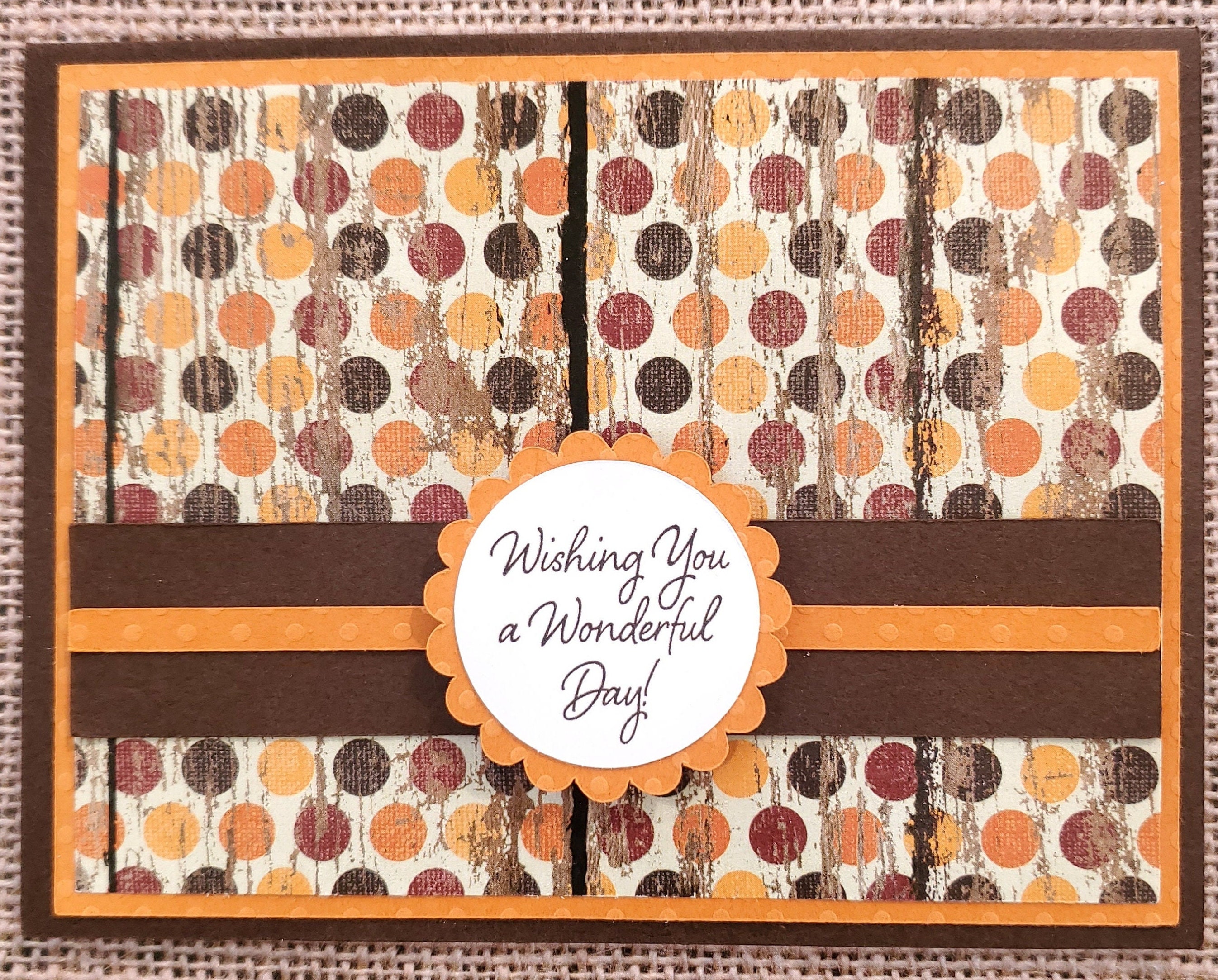 Distressed Barnwood Thank You Card Making Kit Sentiments Assortment ...