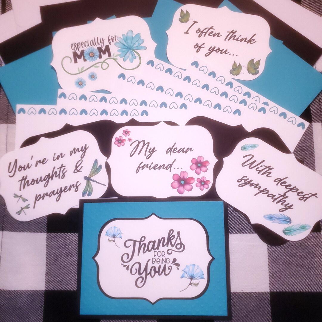 All Occasion Card Making Kit Assortment, DIY Handmade Greeting Card Kit ...