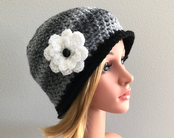 Turned up Brim Hat - Etsy