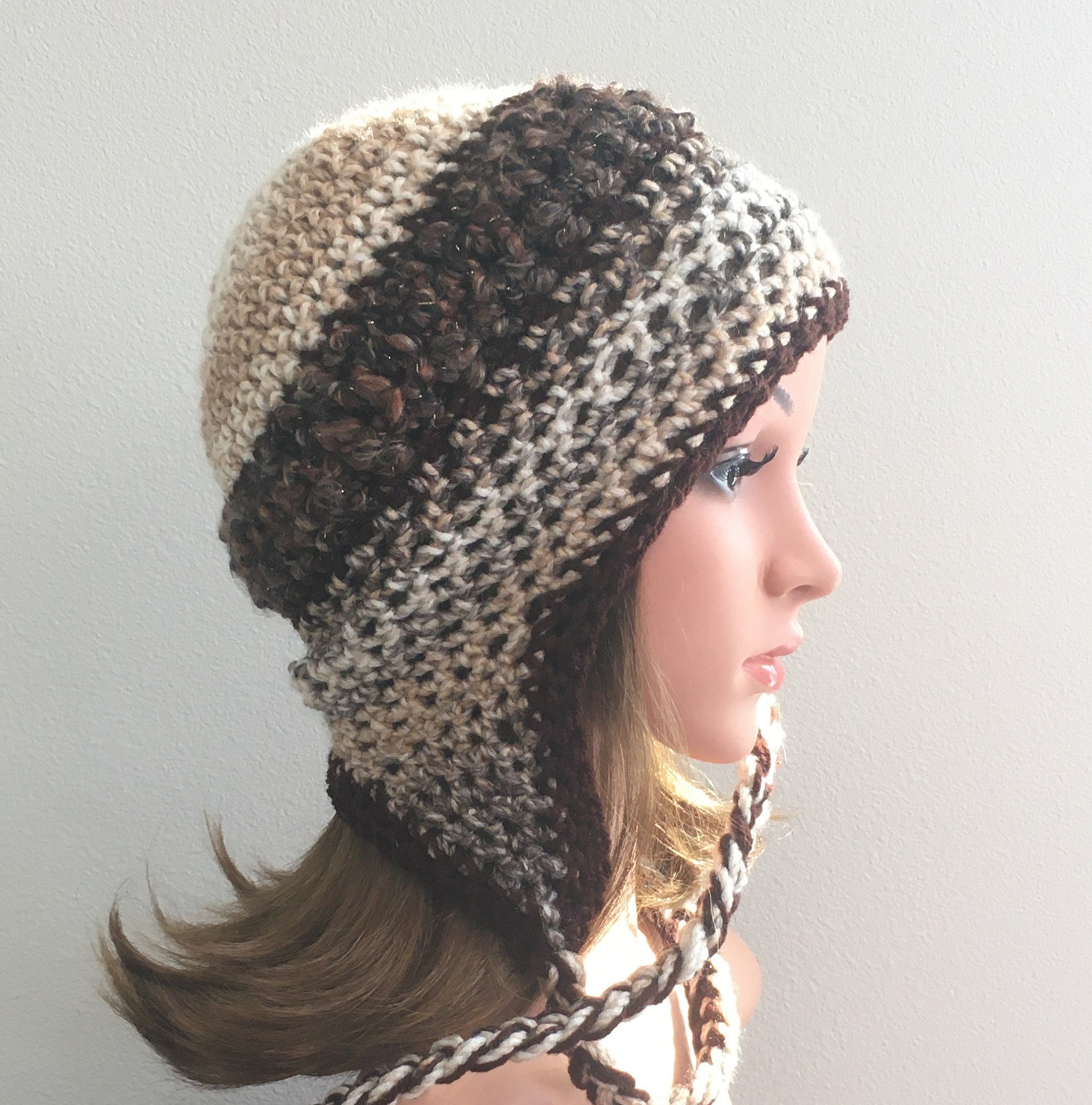 Women's Earflap Hat PICK COLOR Winter Earflap Hat - Etsy