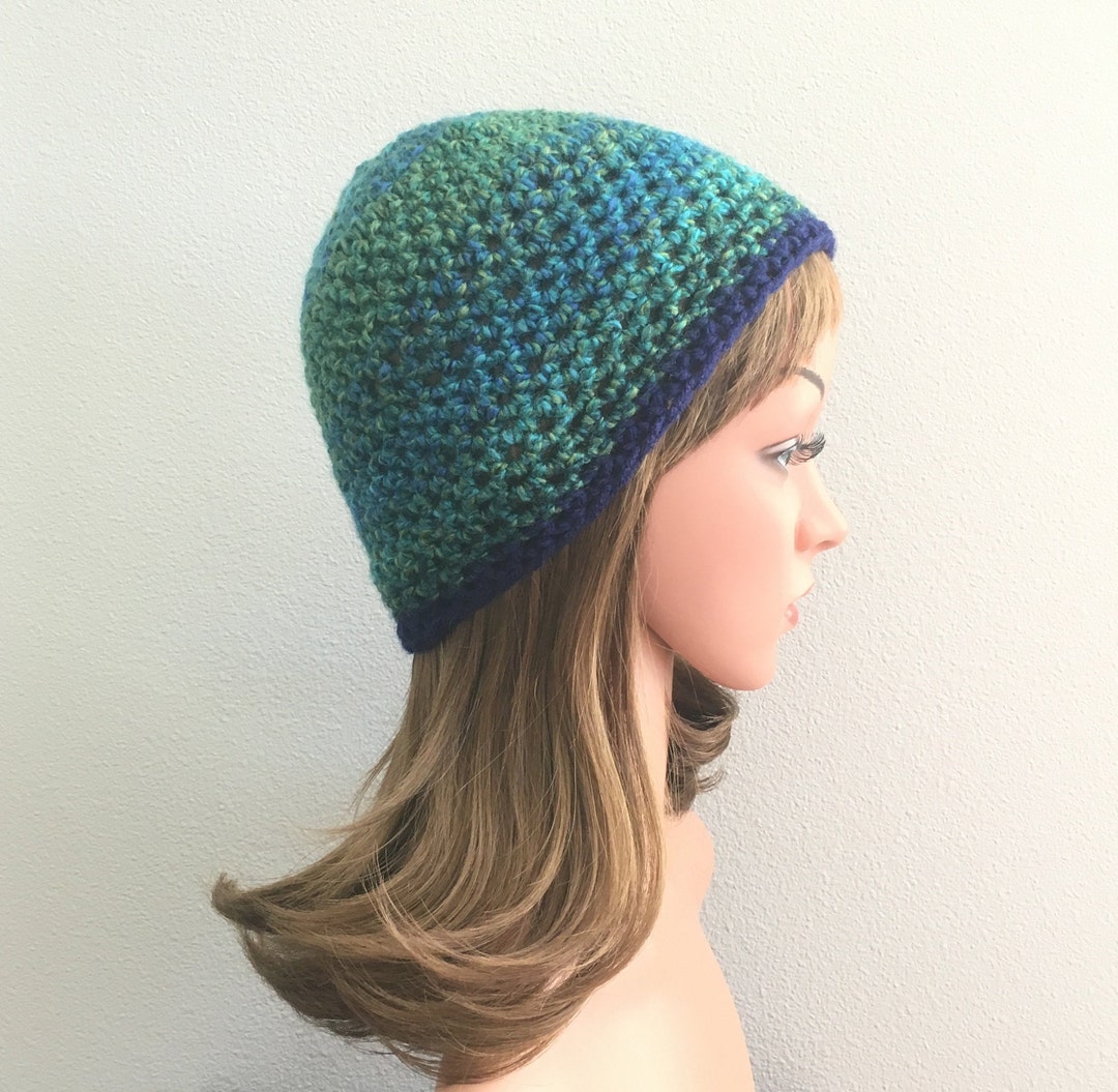 Basic Skull Cap Beanie, PICK Colors, Skull Cap Hat, Simple Beanie Cap Hat, Crochet Beanie, Chemo ...