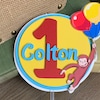 Curious George Favor Tags, Curious George Birthday - Etsy