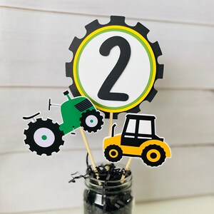 Tractor Centerpieces, Construction Centerpieces, Tractor Decor - Etsy