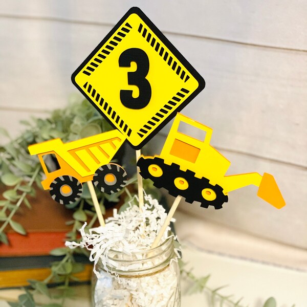 Construction Centerpieces - Etsy