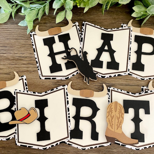 Cowgirl Banner - Etsy