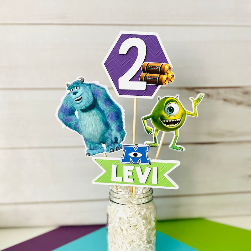 Monster Inc Centerpiece - Etsy