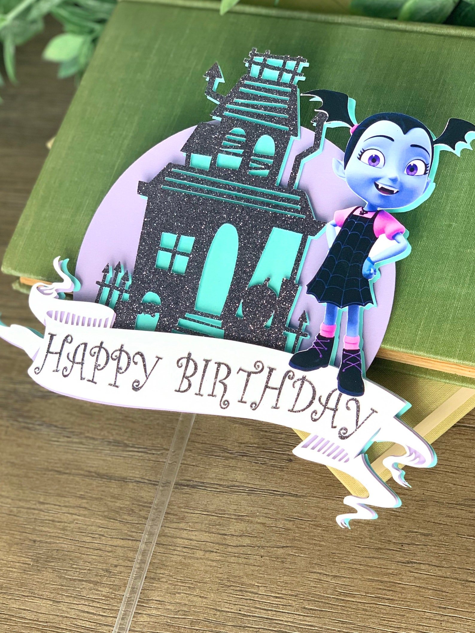 Vampirina Cake Topper, Vampirina Birthday Decor, Vampirina Party - Etsy