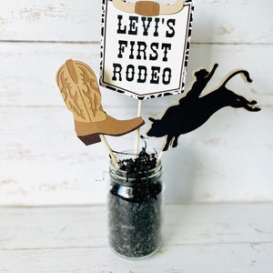My First Rodeo Centerpieces, Western Centerpieces, Cowboy, Cowgirl ...