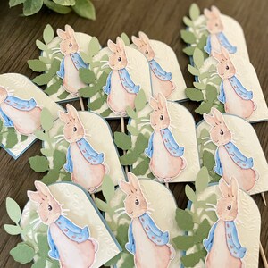 Peter Rabbit Cupcake Toppers, Peter Rabbit Decor, Peter Rabbit Party - Etsy