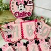Minnie Photo Banner, Minnie Mouse Birthday, Minnie Mouse Banner, Minnie ...