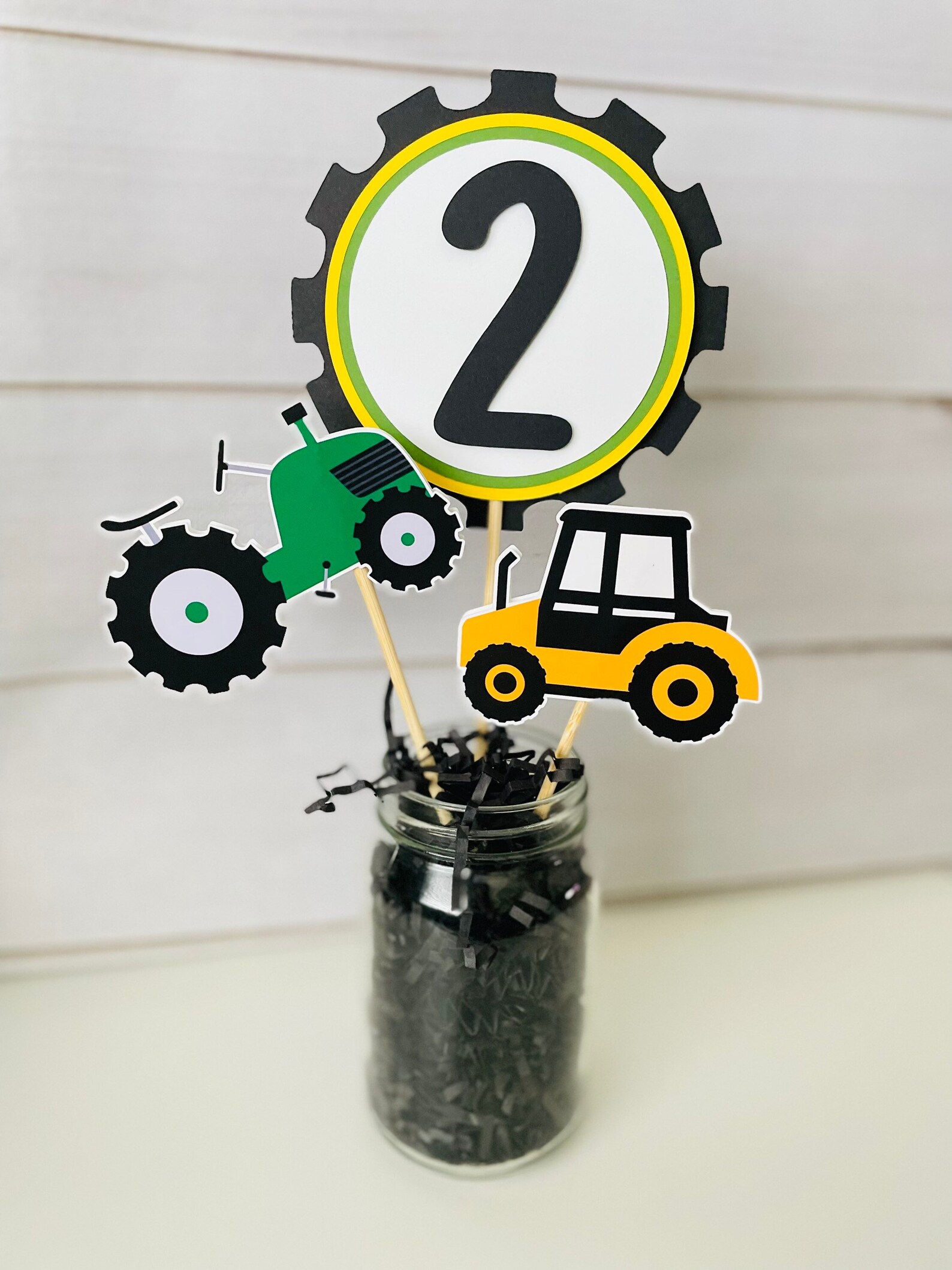 Tractor Centerpieces Construction Centerpieces Tractor Decor - Etsy