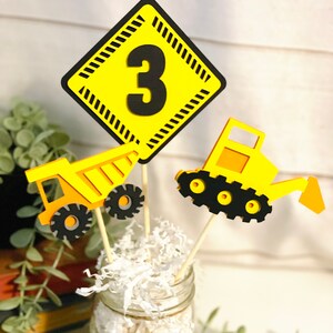 Construction Centerpieces, Construction Party, Construction Birthday ...