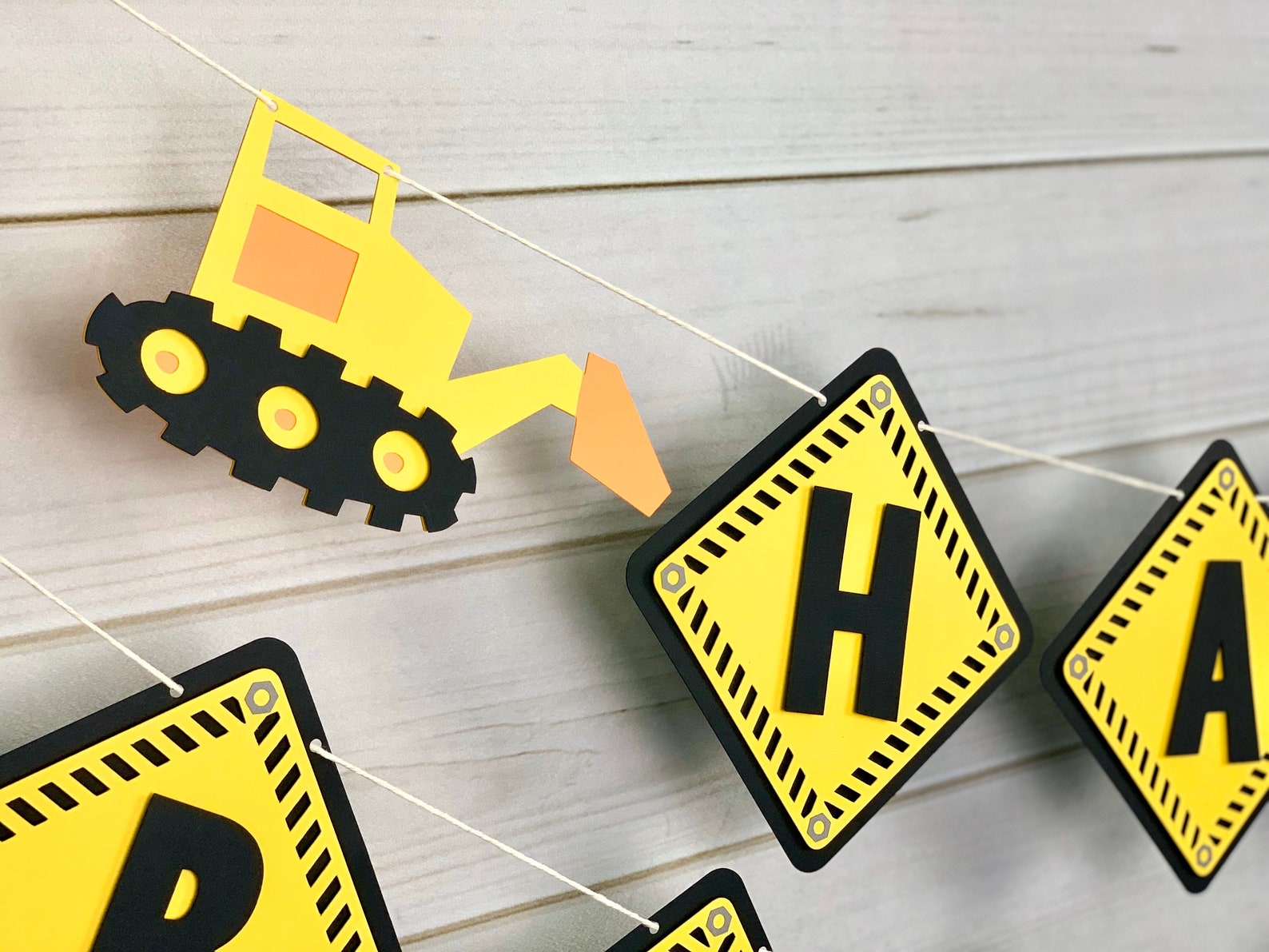 Construction Banner Construction Party Construction Birthday | Etsy