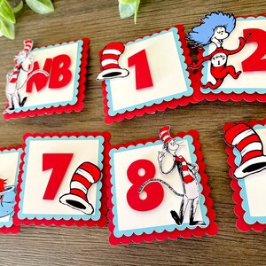 Cat in the Hat Photo Banner, Dr Seuss Birthday Banner, Dr Seuss Photo ...
