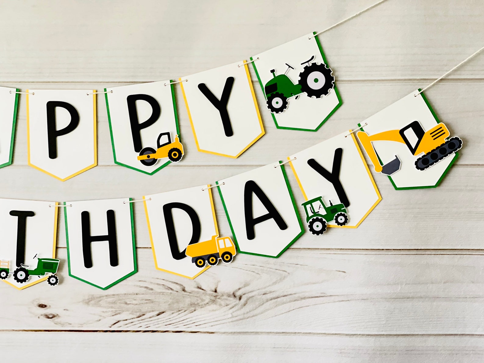 Tractor Centerpieces Construction Centerpieces Tractor Decor - Etsy