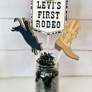 My First Rodeo Centerpieces, Western Centerpieces, Cowboy, Cowgirl ...