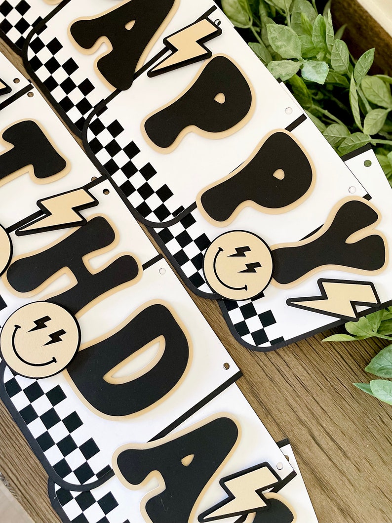Tan Smiley Face Banner, One Cool Dude Banner, Happy Dude Banner ...
