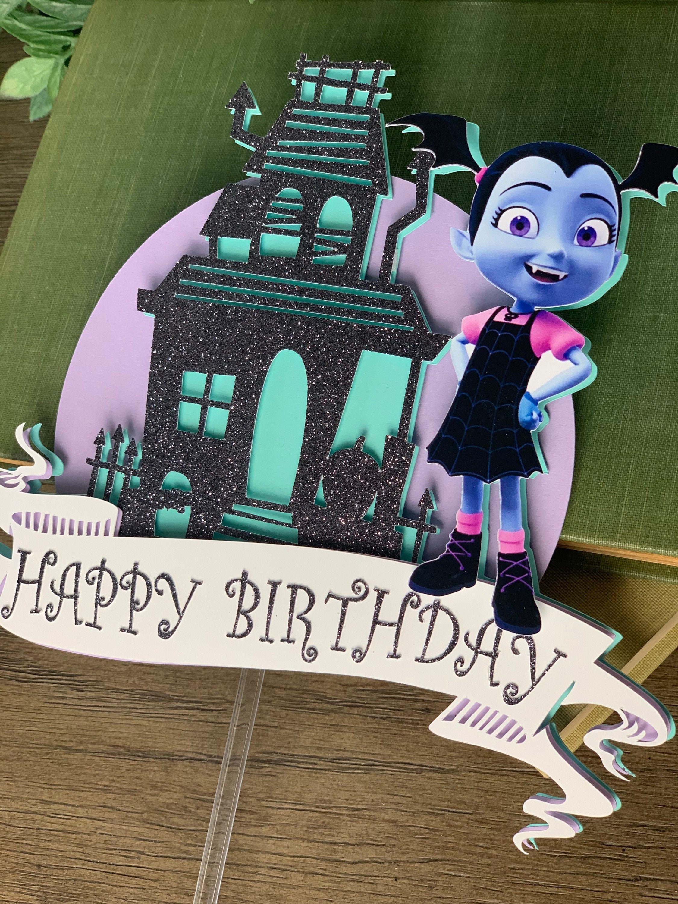 Vampirina Cake Topper, Vampirina Birthday Decor, Vampirina Party - Etsy