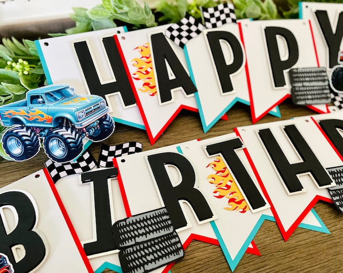 Pink Smiley Face Banner, Happy Girl Banner, Checkered Banner, Retro ...