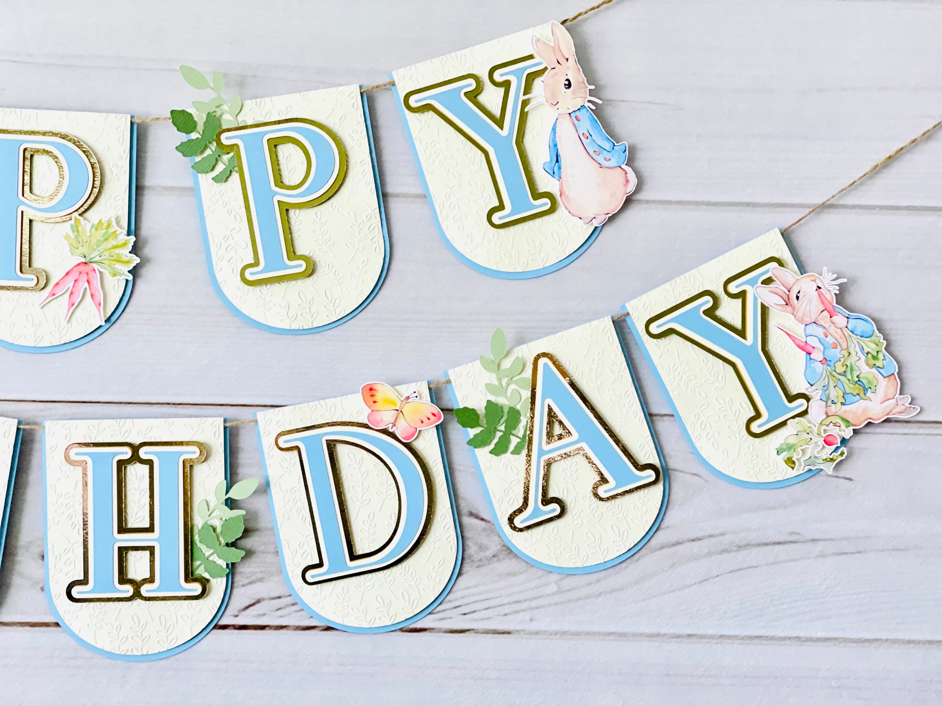 Peter Rabbit Banner Peter Rabbit Decor | Etsy