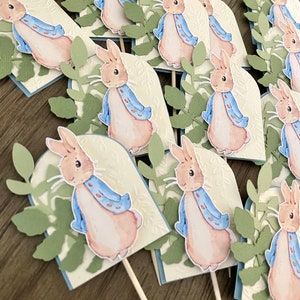 Peter Rabbit Cupcake Toppers, Peter Rabbit Decor, Peter Rabbit Party - Etsy
