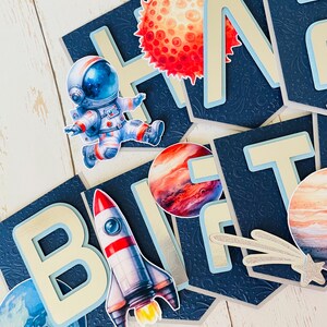 Space Birthday, Space Birthday Banner, Out of This World Theme ...