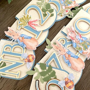 Peter Rabbit Photo Banner, Peter Rabbit Banner, Peter Rabbit Decor - Etsy